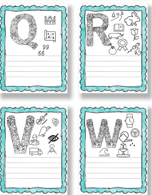 ABC Coloring Pages & Name Game for Kids (Printable) – Language Learning ...