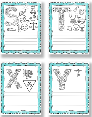 ABC Coloring Pages & Name Game for Kids (Printable) – Language Learning ...