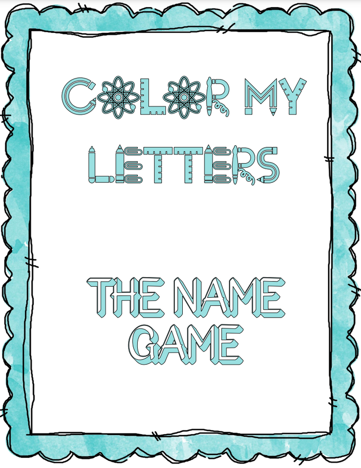 ABC Coloring Pages & Name Game for Kids (Printable) – Language Learning ...